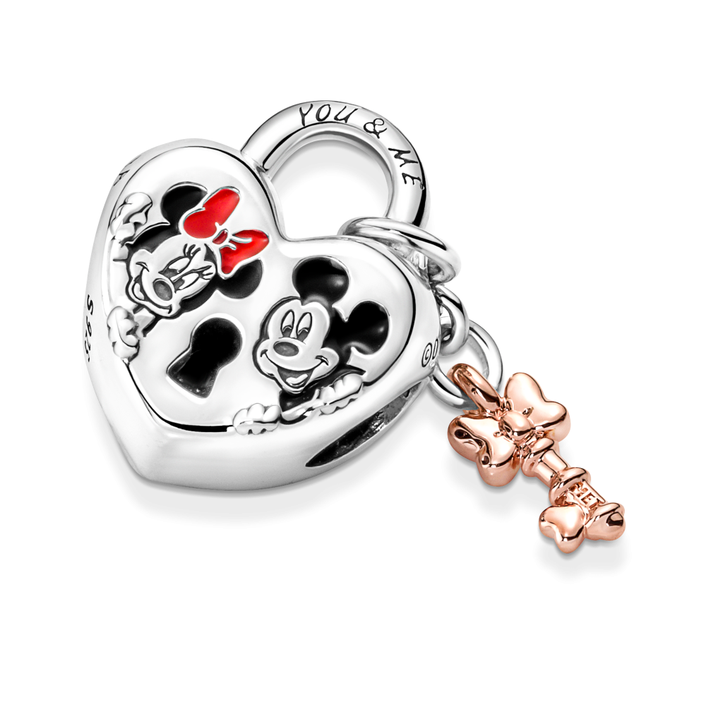 Pandora Disney 780109C01 -Mickey Mouse en Minnie Mouse bedel met ...