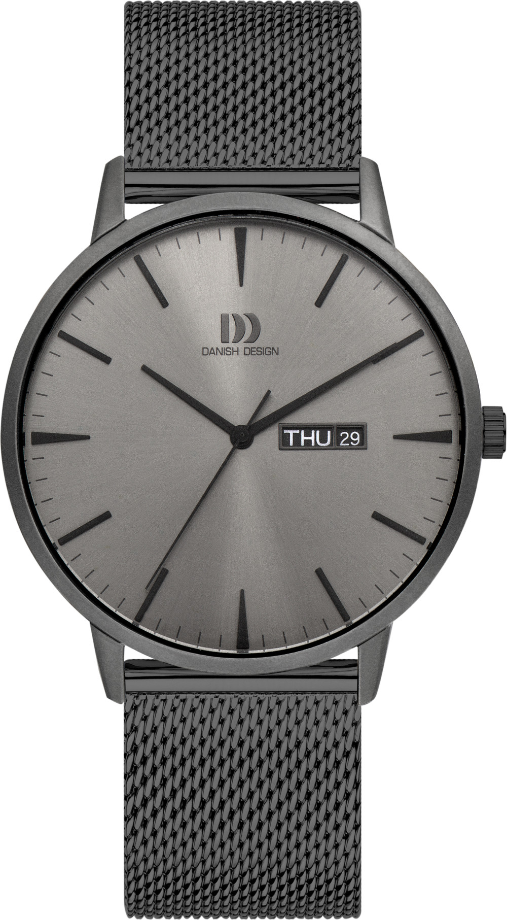 Danish Design Tidløs Akilia IQ66Q1267 - Herenhorloge grijs 41 mm ...